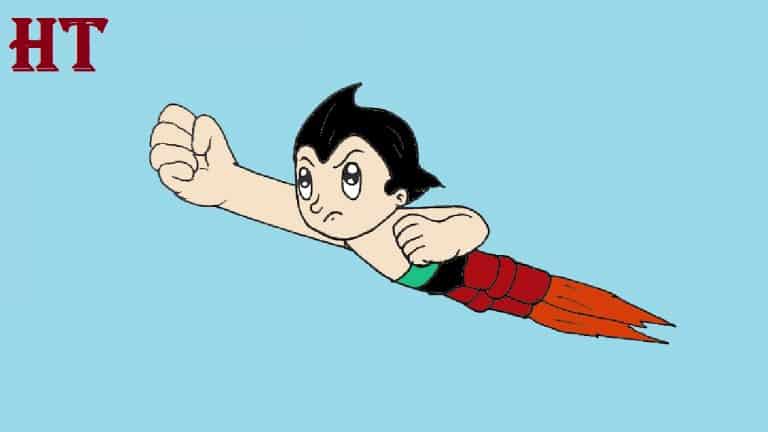 How to Draw Astro Boy Easy Step by Step