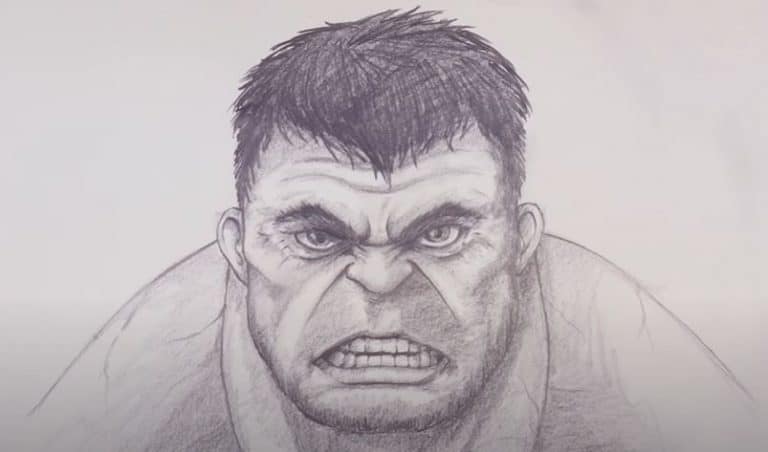 How To Draw The Hulk with Pencil