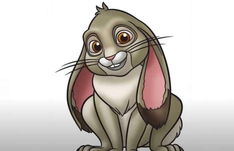 How to Draw Clover Bunny From Sofia the First