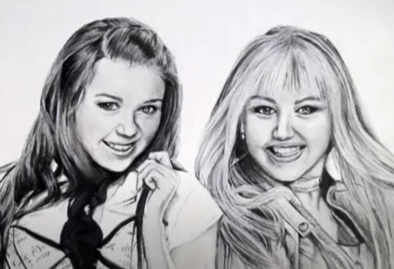 How To Draw Hannah Montana Step by Step