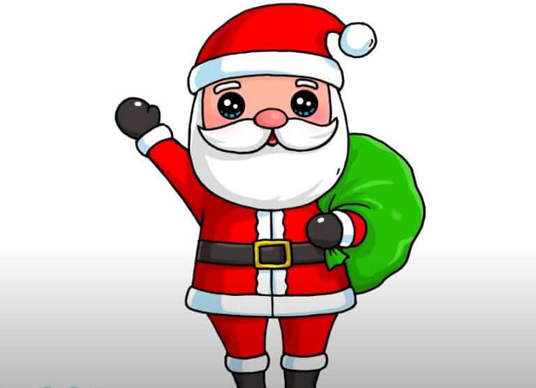 How To Draw Santa Clause Step by Step