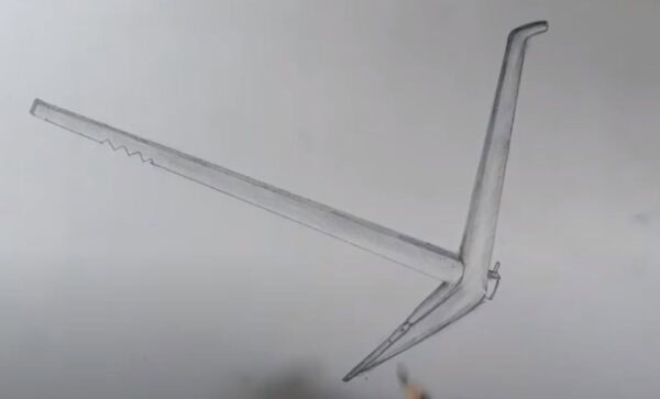 How to draw a Plough Step by Step