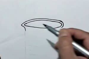How to Draw a Beaker Step by step