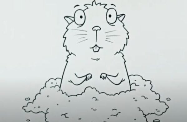 How to Draw a Gopher Step by Step