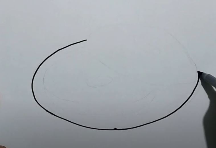 How to Draw a Bagel Step by Step