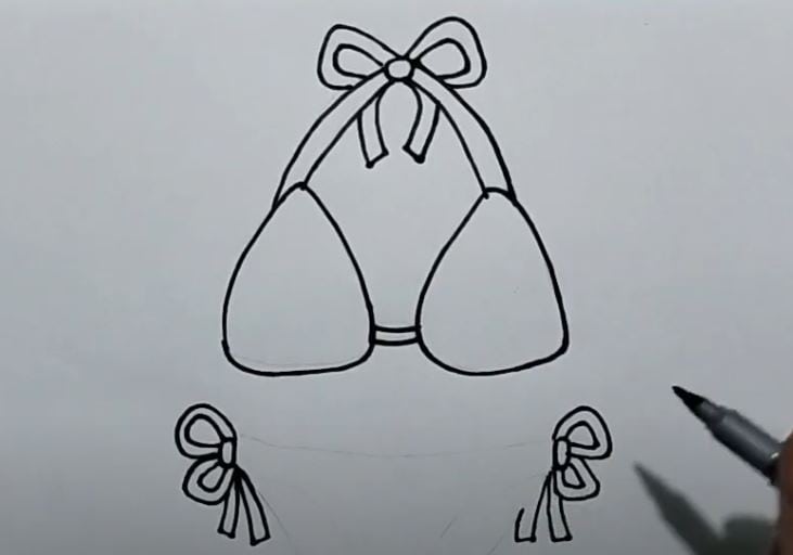 How to Draw a Bikini
