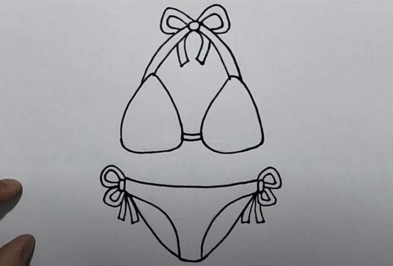 How to Draw a Bikini