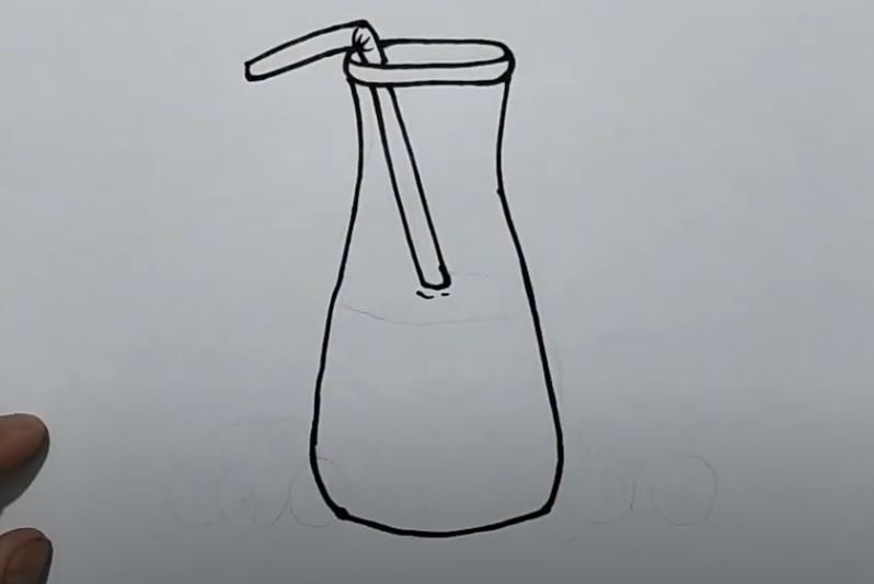 How to Draw Juice Step by Step