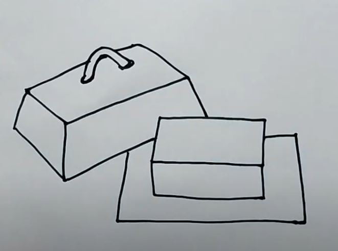 How to Draw Butter Step by Step