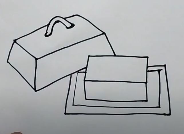 How to Draw Butter Step by Step