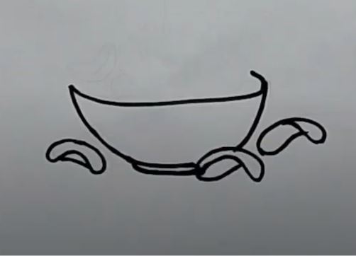 How to Draw Chips Step by Step
