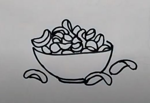How to Draw Chips Step by Step