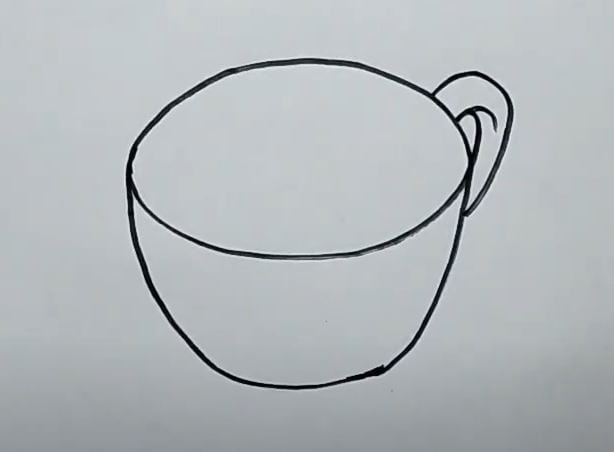 How to Draw Hot Cocoa Step by Step