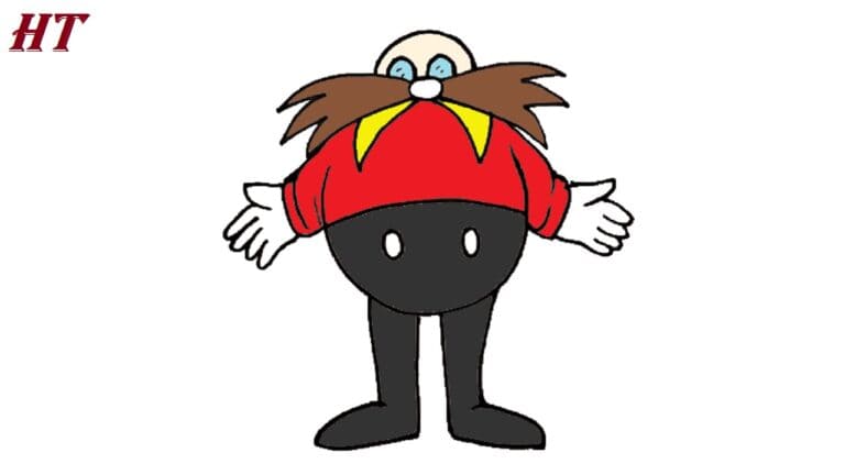 How to Draw Dr Eggman from Sonic The Hedgehog