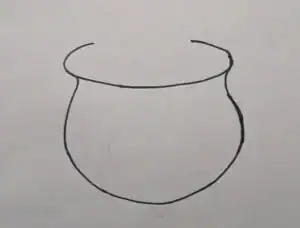 Pot of gold Drawing Step by Step